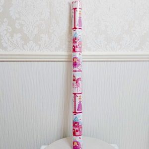 Party Supplies | Fairy Tale Princess Pink Gift Wrapping Paper Roll ...